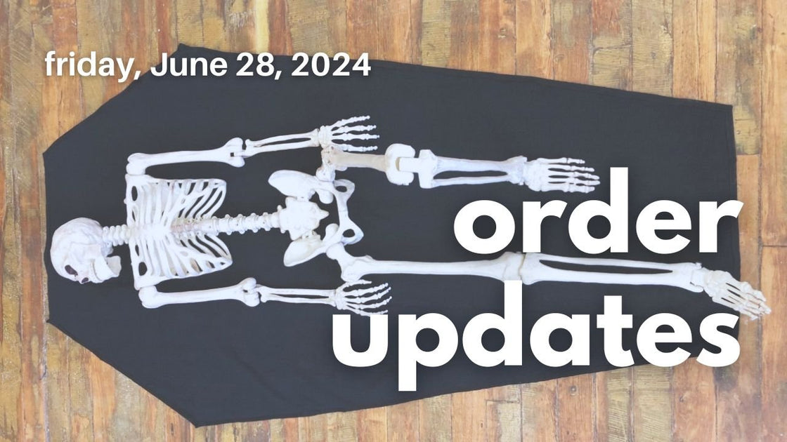 End of June Order Updates – Agashi Shop