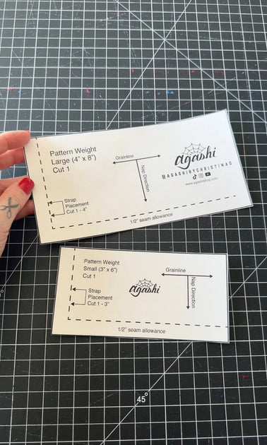 DIY Pattern Weight Digital Sewing Pattern – Agashi Shop